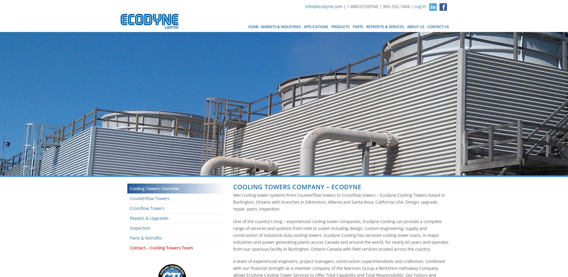 ECODYNE Limited | Cooling Towers